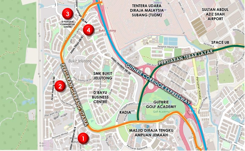 Vacant Commercial Lands For Sale By Tender @ Bukit Jelutong, Shah Alam ...