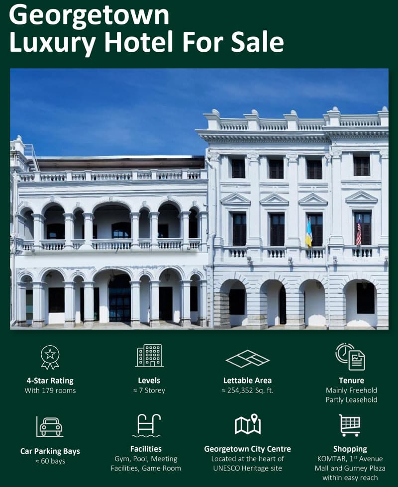 Georgetown Luxury Hotel For Sale – CBRE | WTW