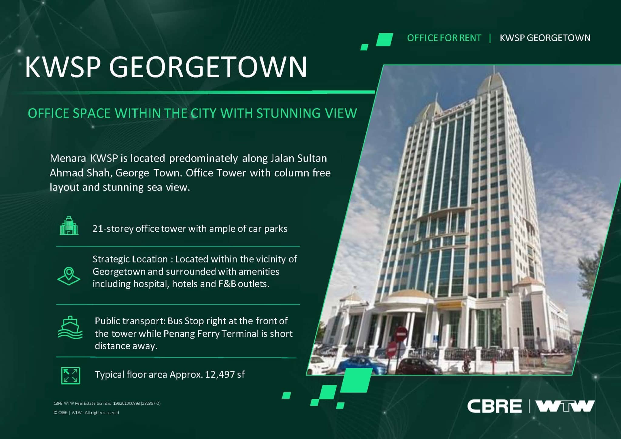 KWSP George Town - CBRE | WTW