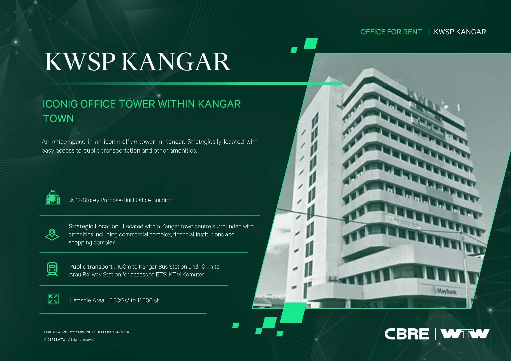 KWSP Kangar - CBRE | WTW