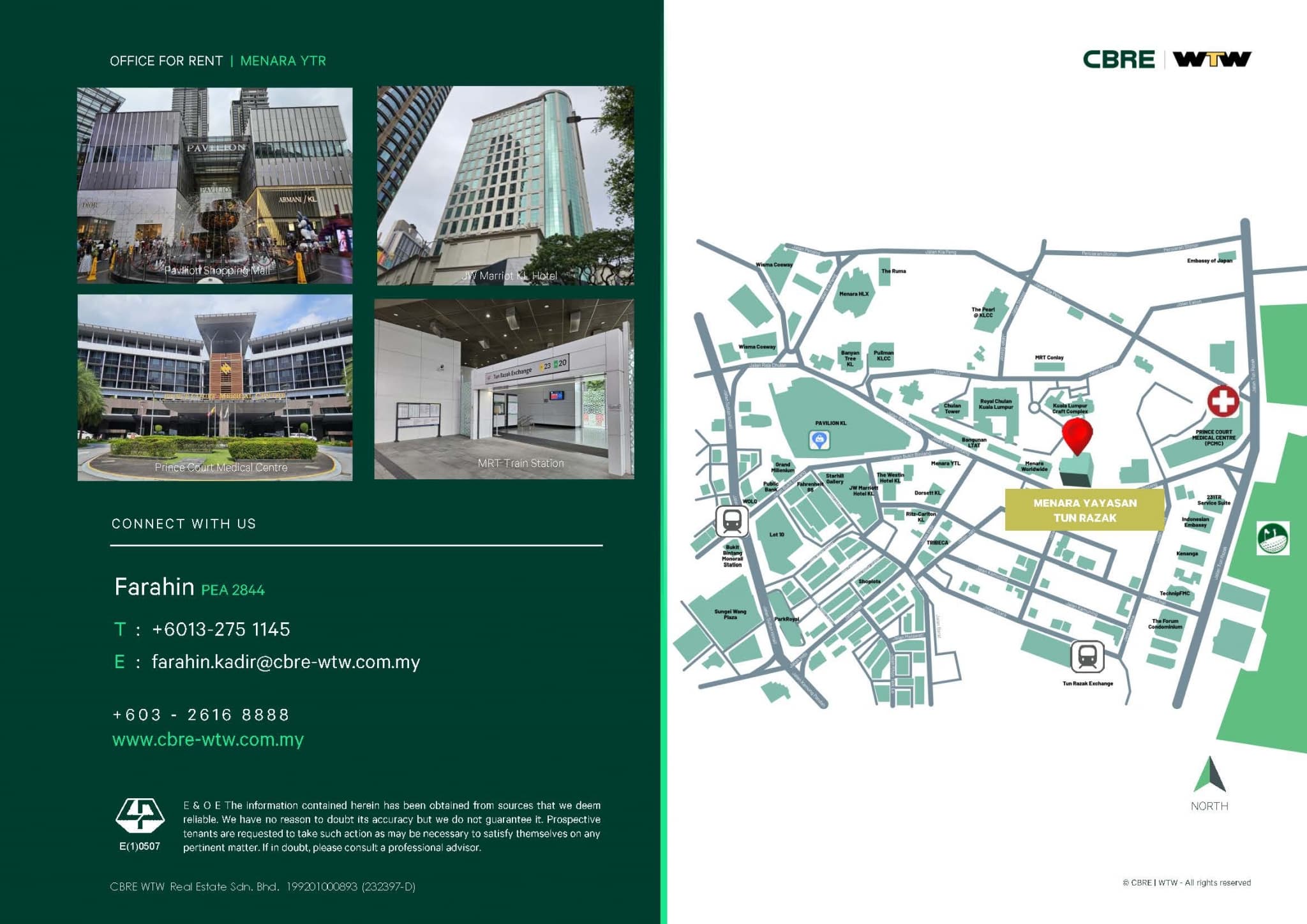 Menara Yayasan Tun Razak - CBRE | WTW