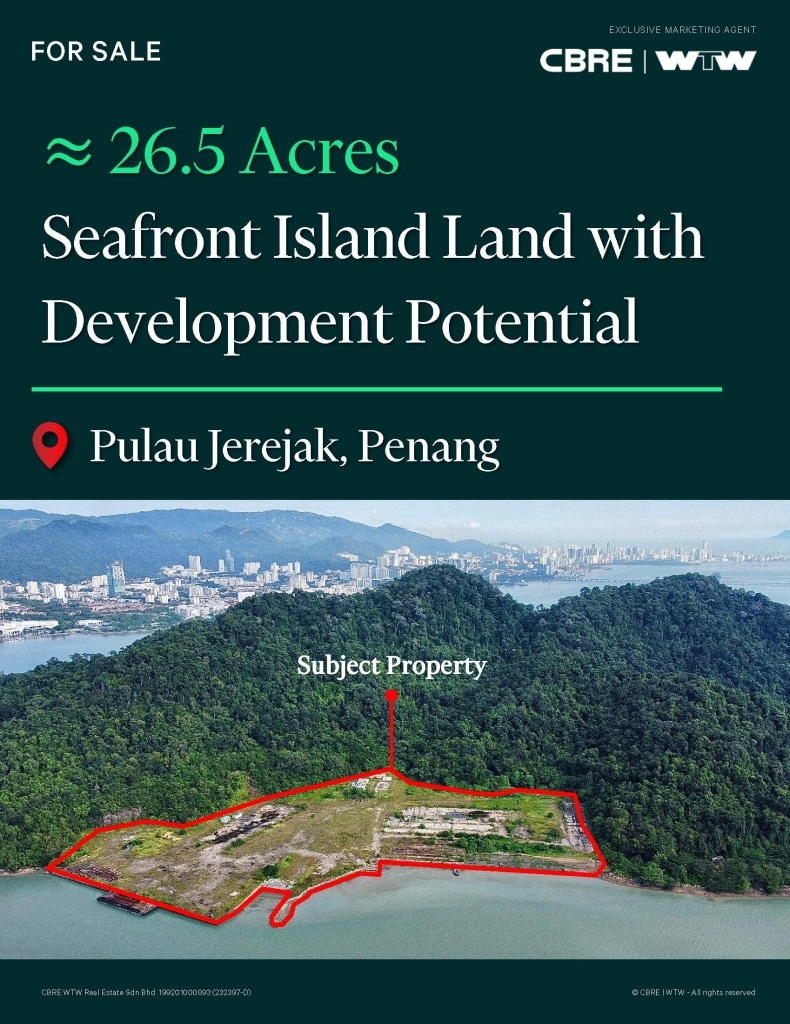Seafront Island Land with Development Potential – CBRE | WTW