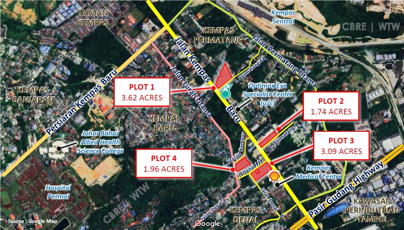 PRIME COMMERCIAL & DEVELOPMENT LANDS FRONTING ONTO JALAN KEMPAS BARU ...