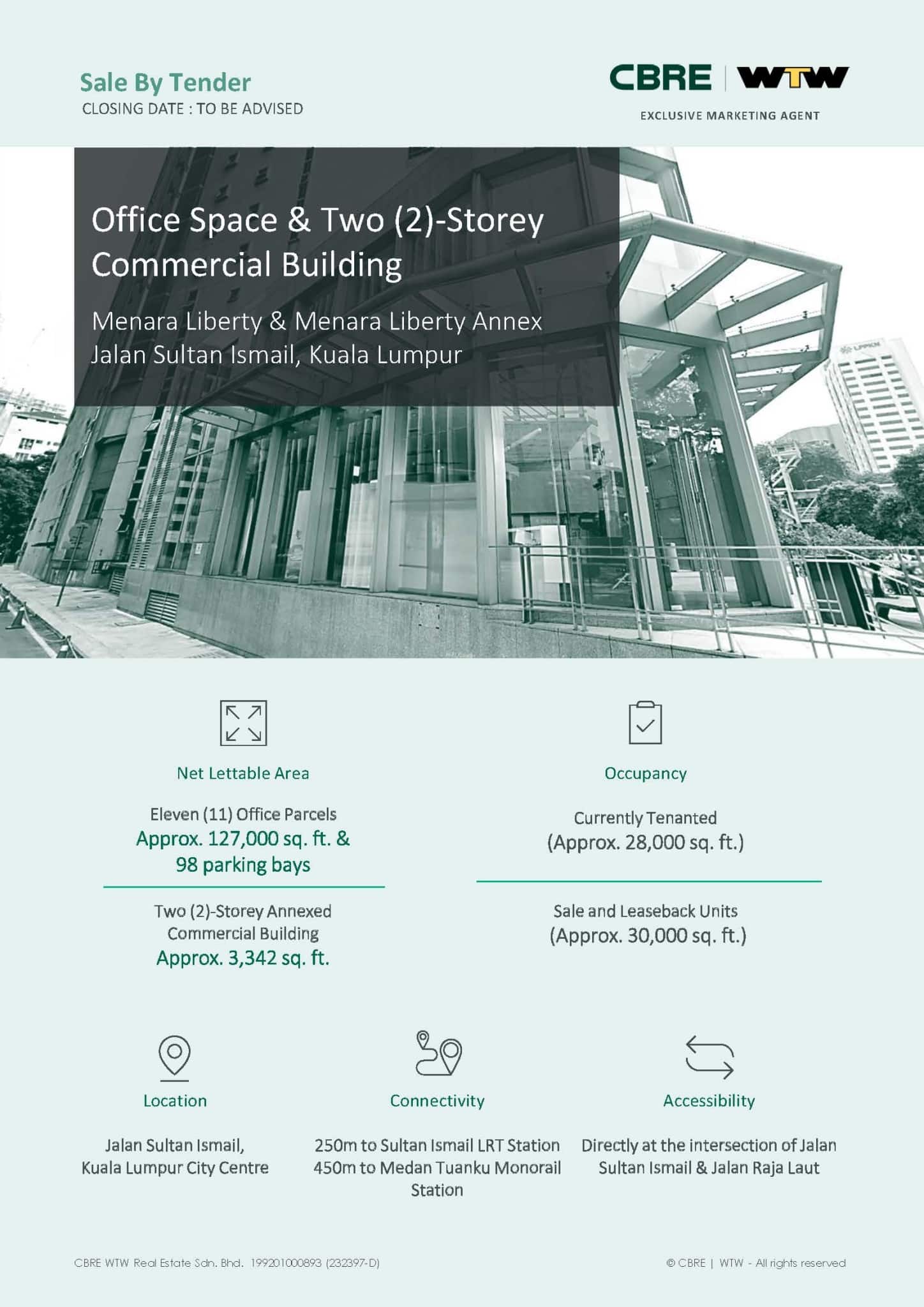 For Sale By Tender : Office Space & Two(2) - Storey Commercial Building ...